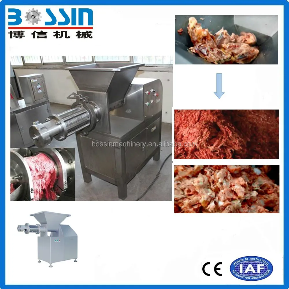 Mechanically Deboned Chicken Bone Meat Separator Machine - Buy Bone And ...