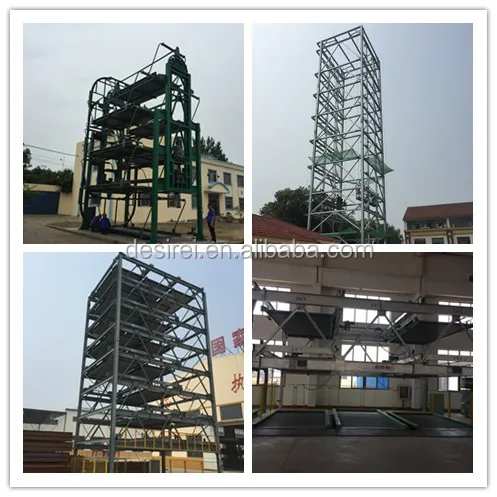 Automated Circulation Style Car Stacker Rotary Parking System with CE