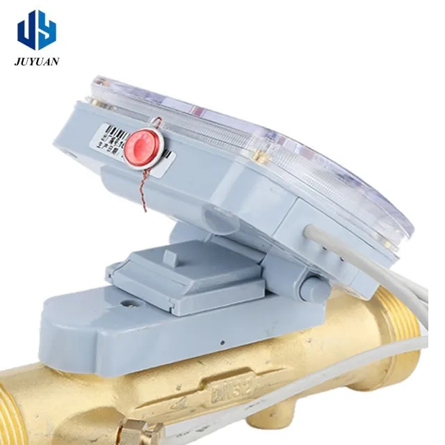 DN15 brass smart ultrasonic water flow meter - Famidy.com