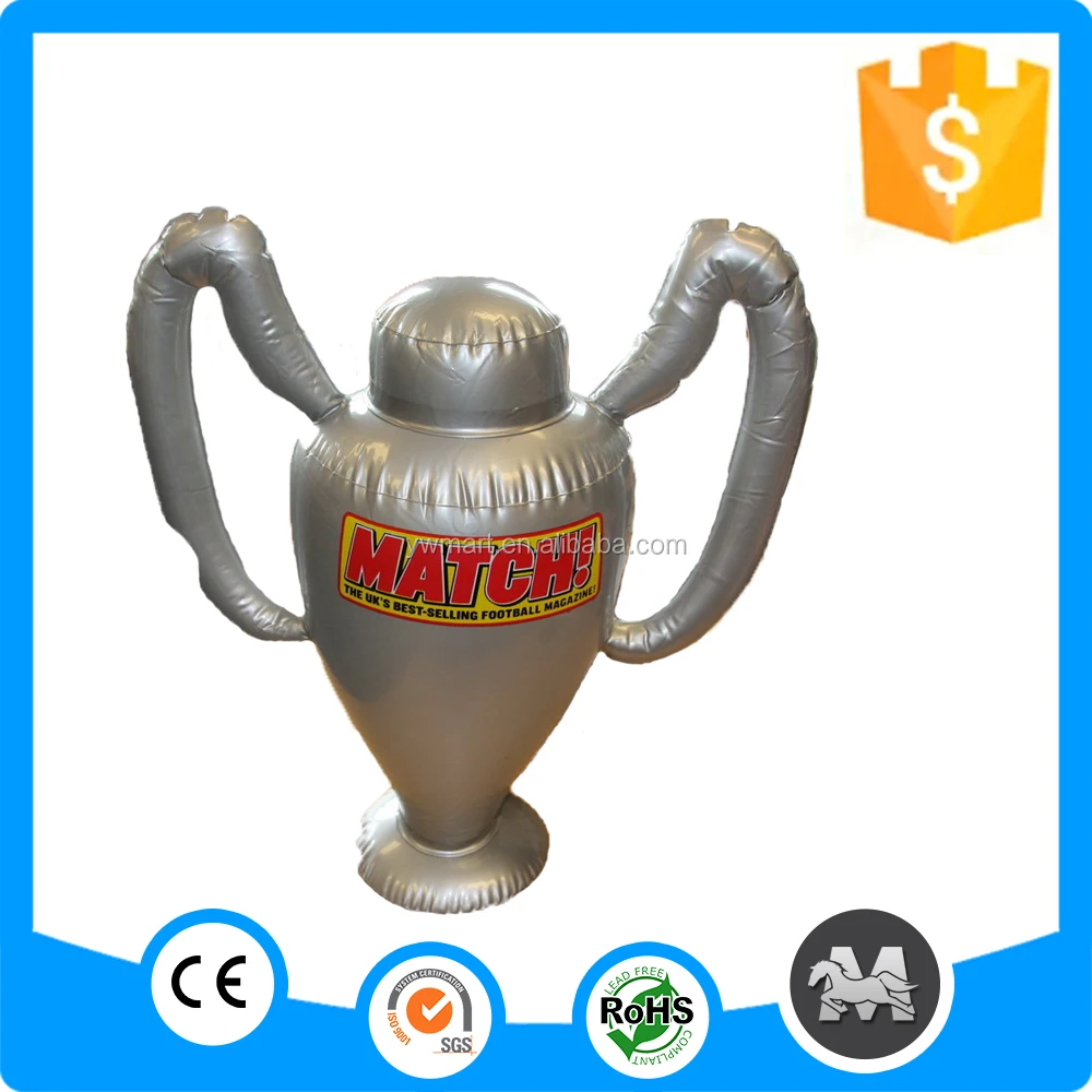 Cheap Custom Colorful Promotional Pvc Plastic Inflatable Trophy World ...