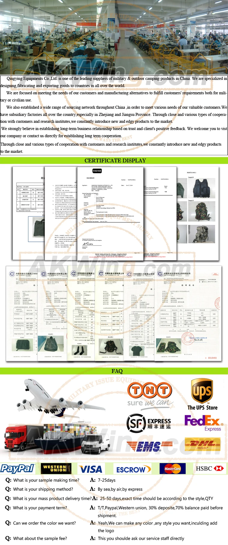 Aluminum Frames Alice Pack Military Olive Green Alice Backpack - Buy ...