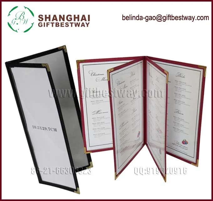 High Quality Low Moq Clear Pvc A4 Menu Folder Plastic Transparent ...