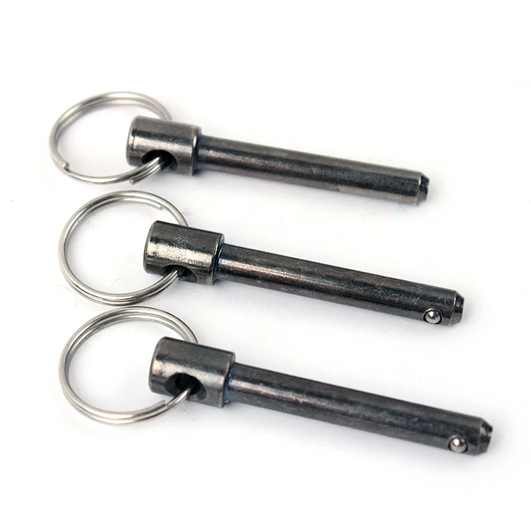 Stainless Steel Ball Lock Quick Release Pin - 4mm