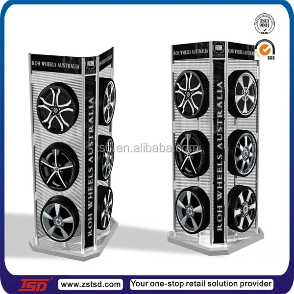 Eco-friendly Bike Wheel Display Stands - TSD-M111
