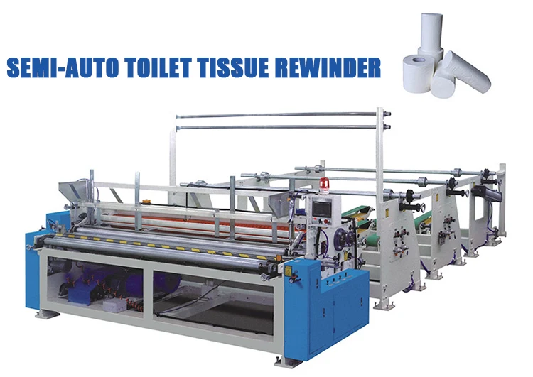 Full Automatic Toilet Paper Rewinding Machine For Sale,Mini Small Scale ...