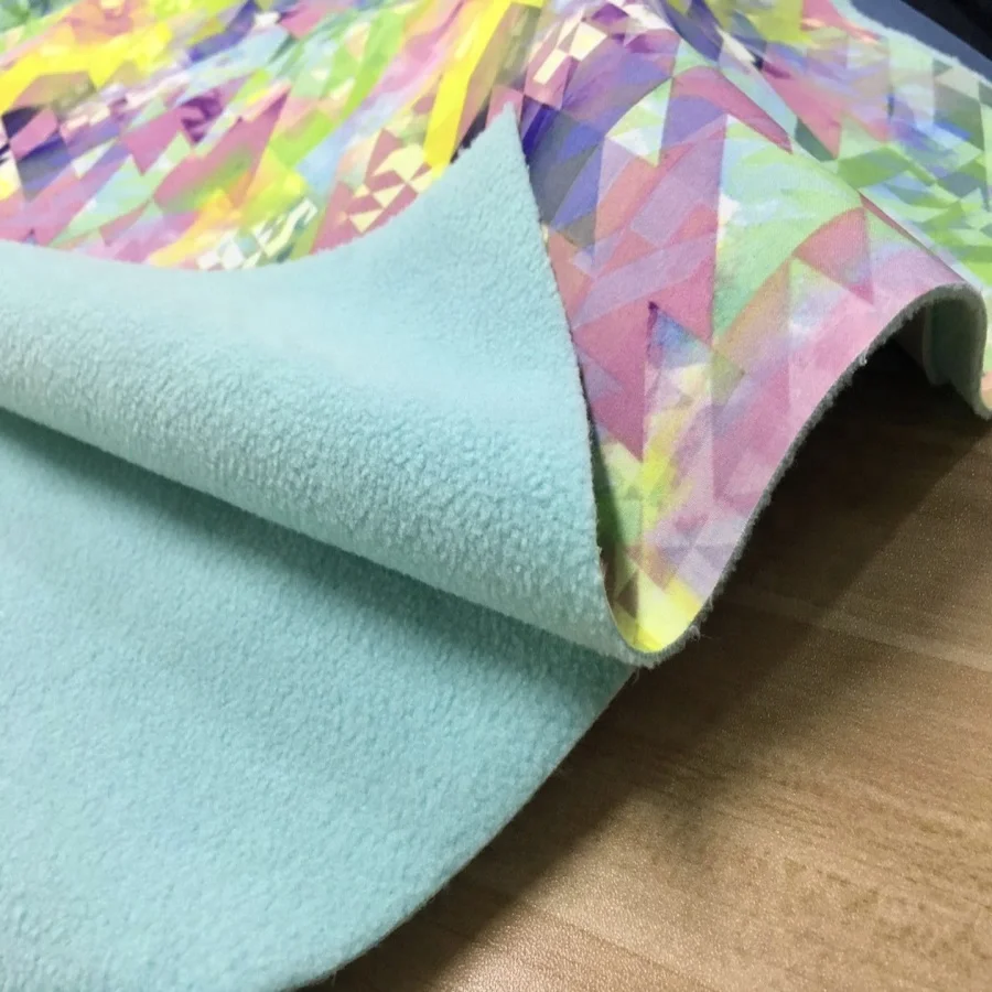 Softshell Fabric with Digital Printed Design - 100% Polyester