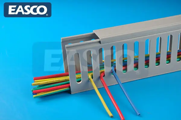 Easco Wiring Raceway Pvc Extruded Close Slot Grey Manufacturer Ul94v0 ...