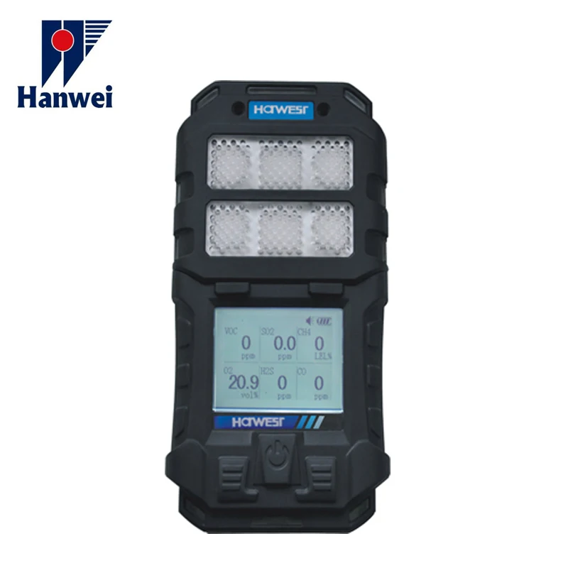 Hanwei E6000 Multi Gas Detector For So2 Hcl No No2 Hcn Ph3 Gas Monitor ...