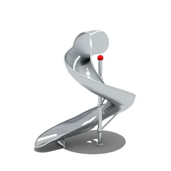 Indoor Mall Stainless Steel Slide,Adults And Children's Stainless Steel ...