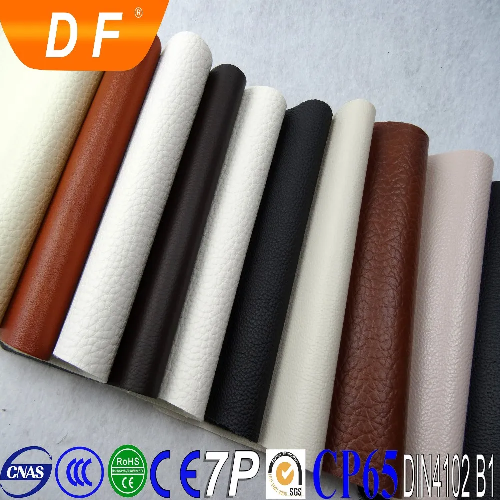 Top Quality Pu Synthetic Leather Artificial Leather For Upholstery Beds ...
