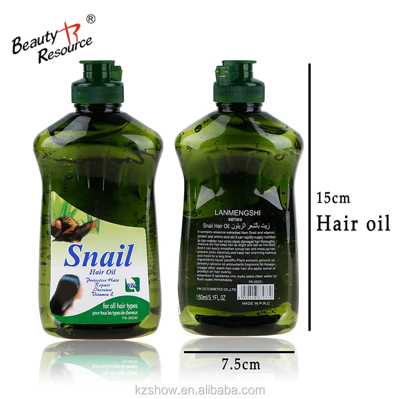 Private Label Natures Essential Repair Care Growth Pure Snail Hair Oil - Buy China Hair Growth ...