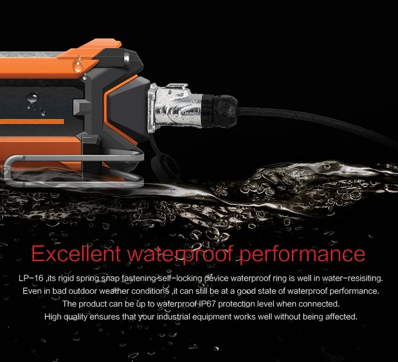 CNLINKO M16 Waterproof Quick Disconnect Bayonet Connectors