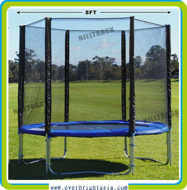 Long Pole Reach To Ground Big Round Trampoline 8ft For Sale - Buy Round ...