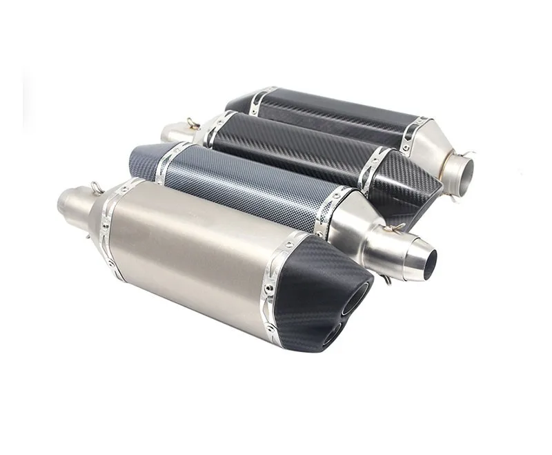 High Performance Universal Motorcycle Exhaust Muffler Silencer 51mm ...