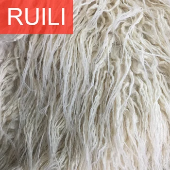 Shaggy Plush Mink Fur Fake Sheep Wool Fabric - Buy Shaggy Plush,Mink ...