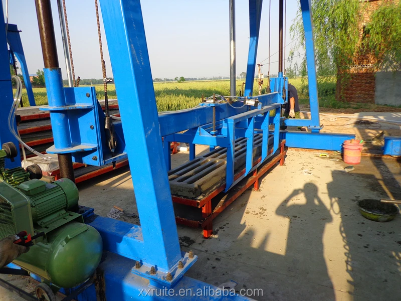 Concrete Slat Machine with 3*1.2m Polishing Mould for Sheep Floor ...