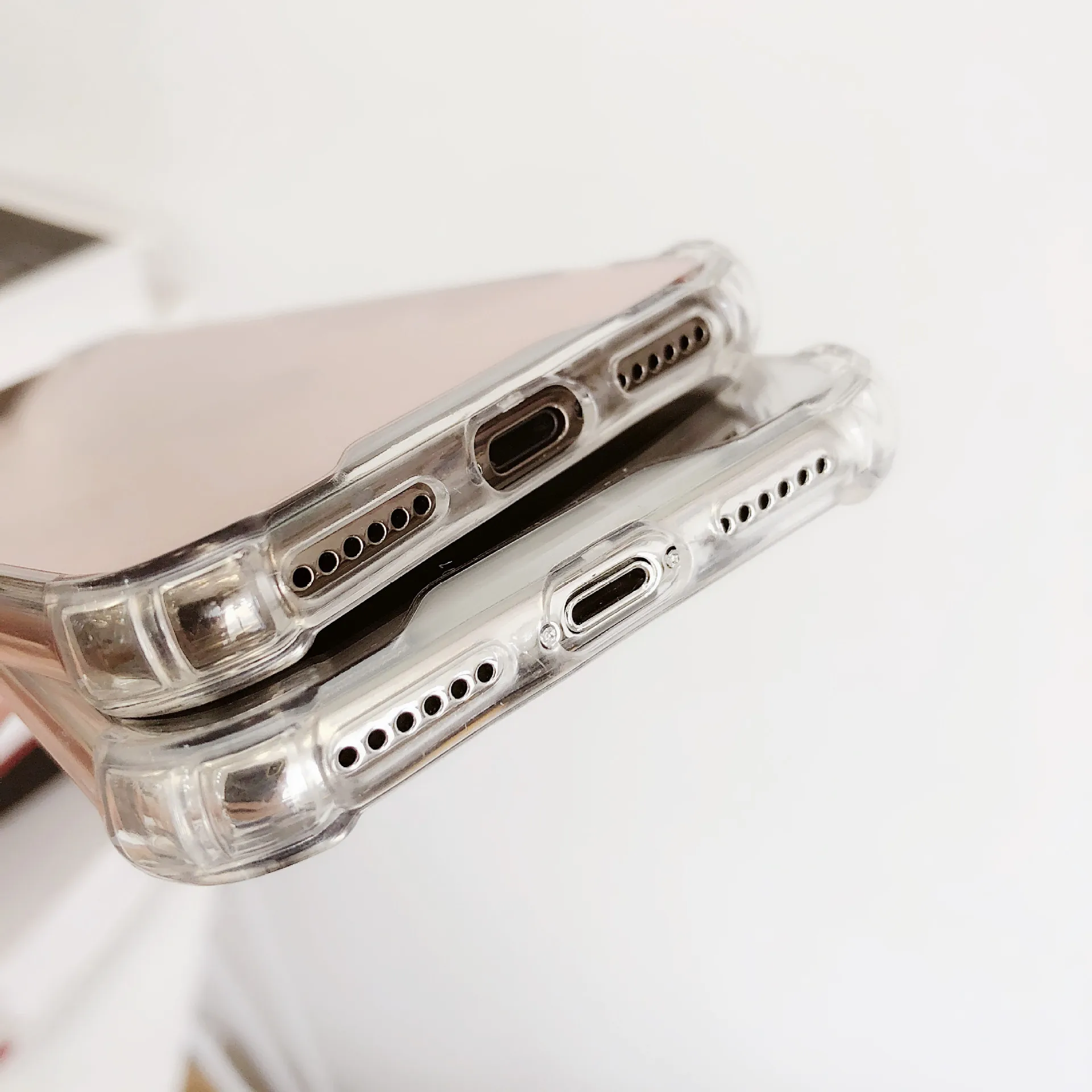 China Quadrangle Drop Resistance Tpu Soft Side Reflective Mirror Back ...