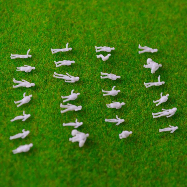 1:200 Architectural Scale Model White Figures - Weijing