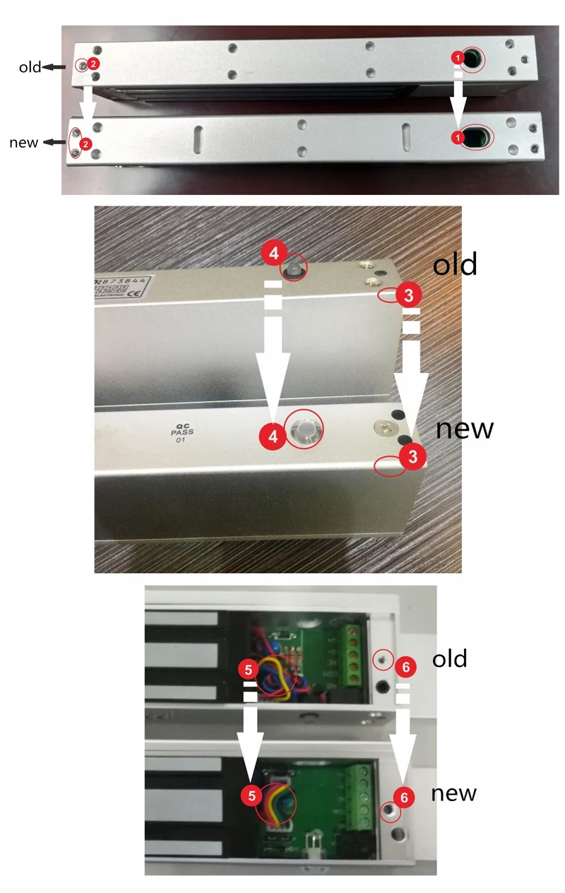 600lbs Fireproof Magnetic Safety Lock - Electromagnetic Door Latch
