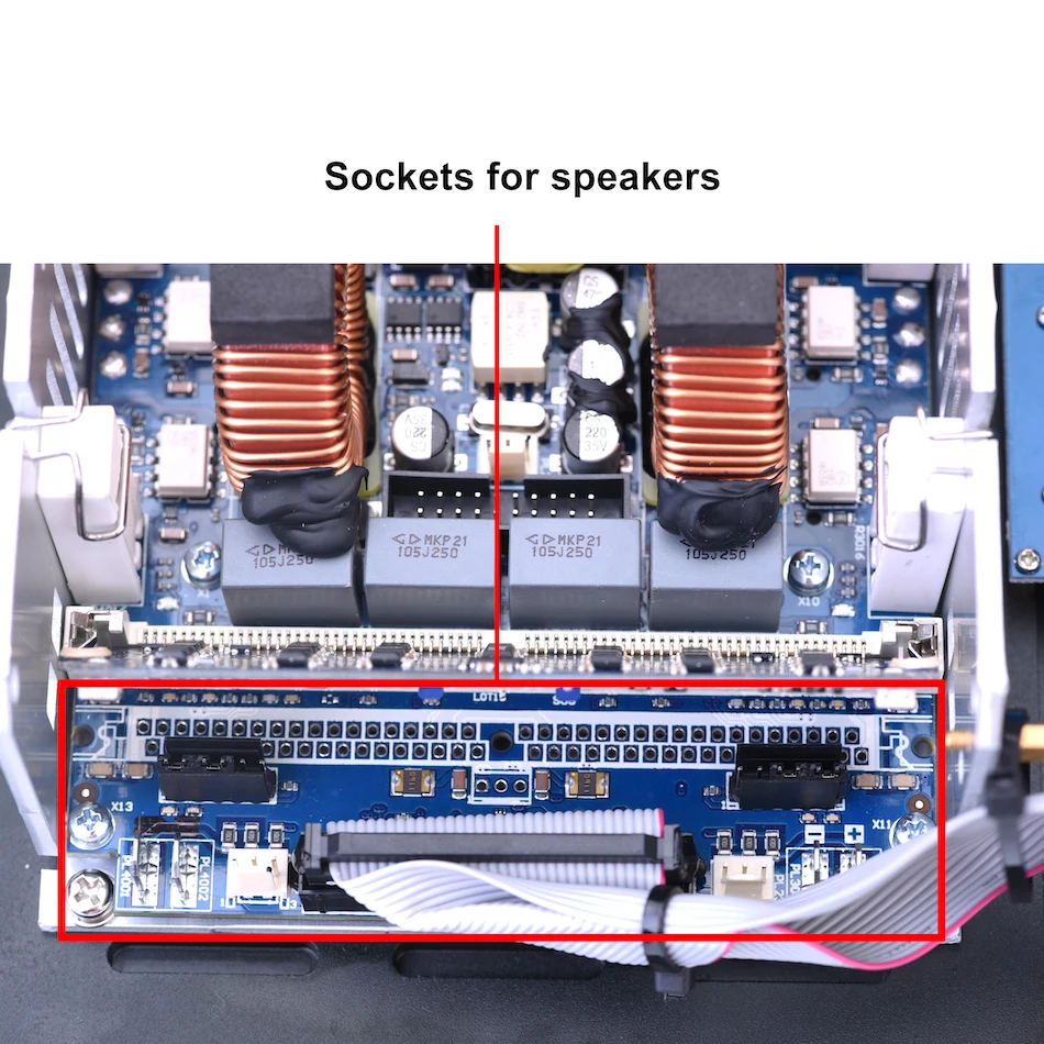 2 Channel 1100w@ 8ohm Subwoofer Amplifier Module Plate Dsp Class D Amp ...