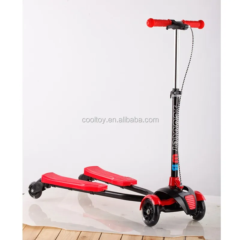 Newest Double Pedals Scissor Foot Scooter For Kids Over Age 3 - Buy ...