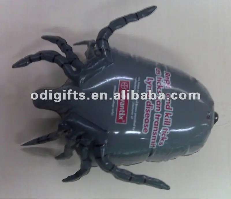 Fake Inflatable Tick Toys Inflatable Animal Toys Pvc Air Tick Inflated ...