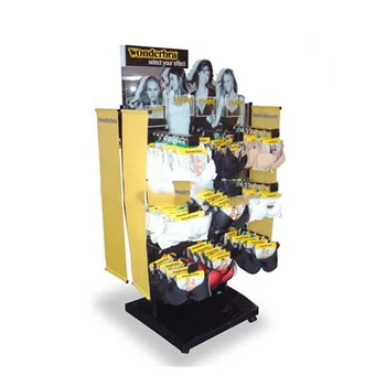 Free Standing Metal Bra Display Rack,Underwear Display Stand,Lingerie ...