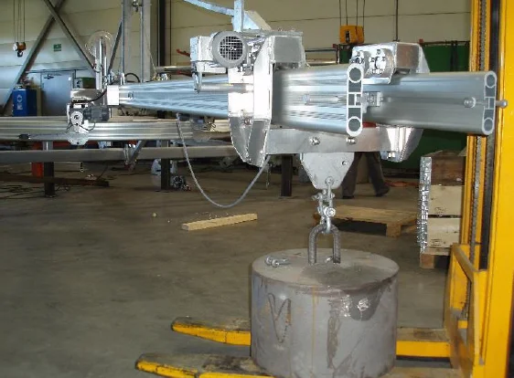 Economic And Smart Bmu Monorail System For Building Window Cleaning ...