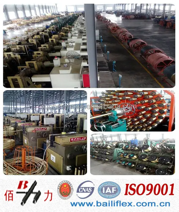 Hydraulic Hose DIN EN 853 2SN DN16 WP 250 BAR - ODM Manufacturers