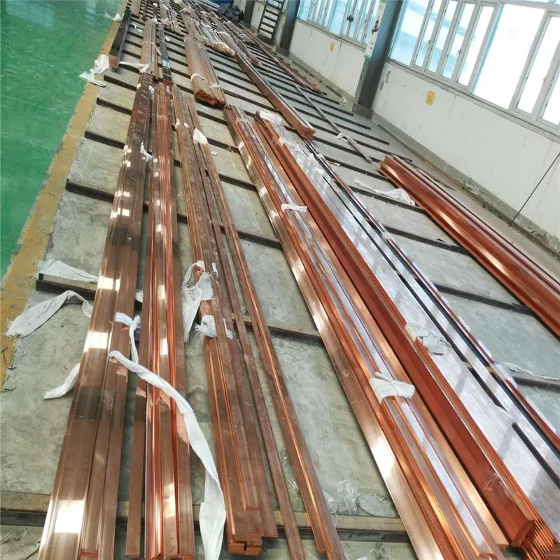 Factory 20mm 6mm Copper Flat Earthing Bar Bending Nickel Round Bar ...