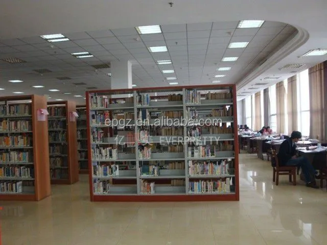 Modern Library Furniture Newspaper Rack College Library Books Shelves ...