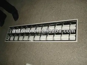 2*28w Recessed Parabolic Lighting Louver Light - Buy Recessed Parabolic ...