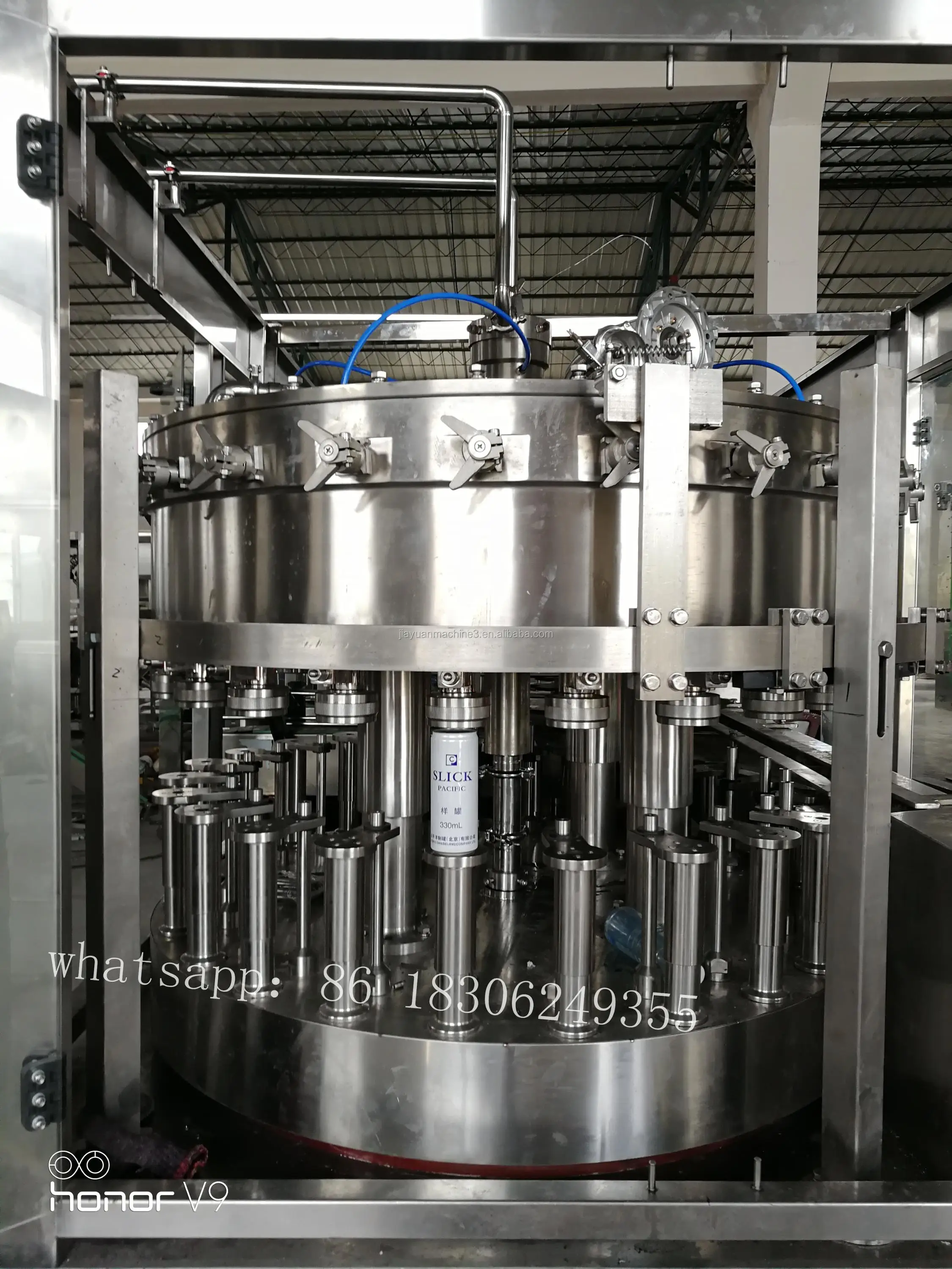 High Speed Rotary Canning Filling Machine for Energy Drinks