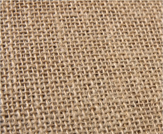 50x50 Density Eco-Friendly Jute Fabric - Sustainable & Versatile