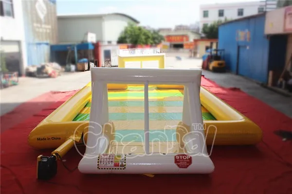 Commercial Inflatable Soapy Soccer Field - Outdoor Fun