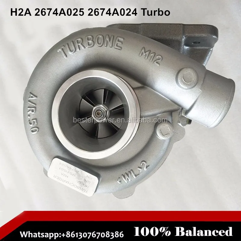 2674a024p 3524025 Turbocharger For Perkins Marine T6.354.4 T6.354.4m ...