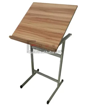 High Quality Student Adjustable Folding Drawing Table Wooden ...