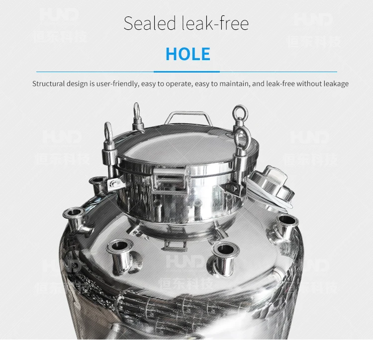 Stainless Steel Liquid Storage Tanks with Wheels