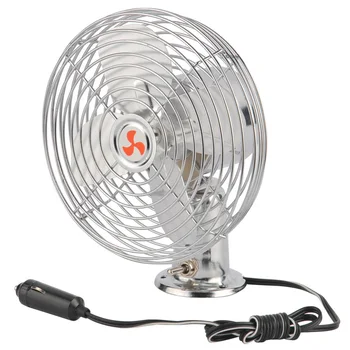 New 24 Volt 24v 6'' Deluxe Heavy Duty Metal 2-speed Car Fan Auto Car ...