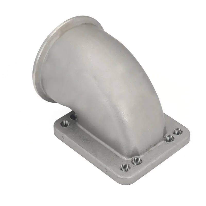 304 Stainless Steel 3" Vband 90 Degree Fit Turbo T3 T4 Elbow Adapter ...