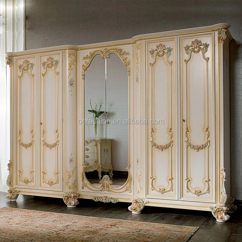 OE-FASHION French Royal Dressing Table - Solid Wood