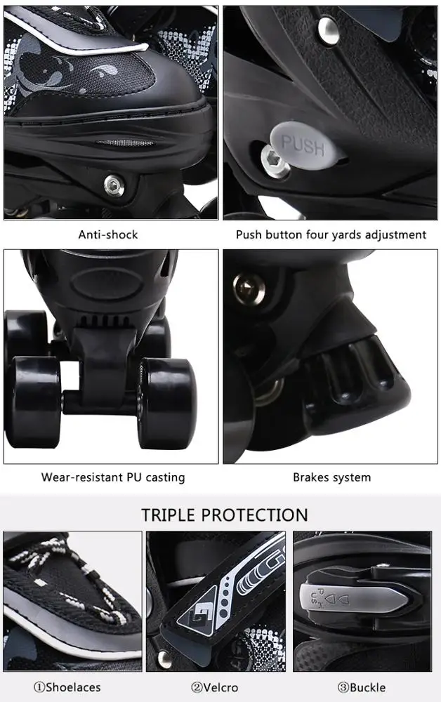 Gosome Aggressive Detachable Inline Skates - Buy Aggressive Inline ...