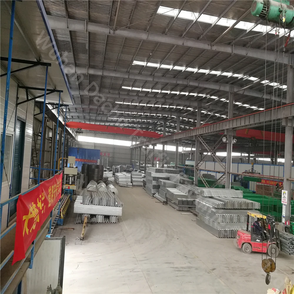 Galvanized Post For W-beam Guardrail Highway Safety Guardrail Post ...