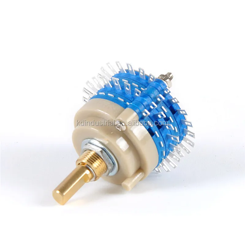 2 Pole 24 Step Rotary Switch For Attenuator Volume Control - Buy Rotary ...