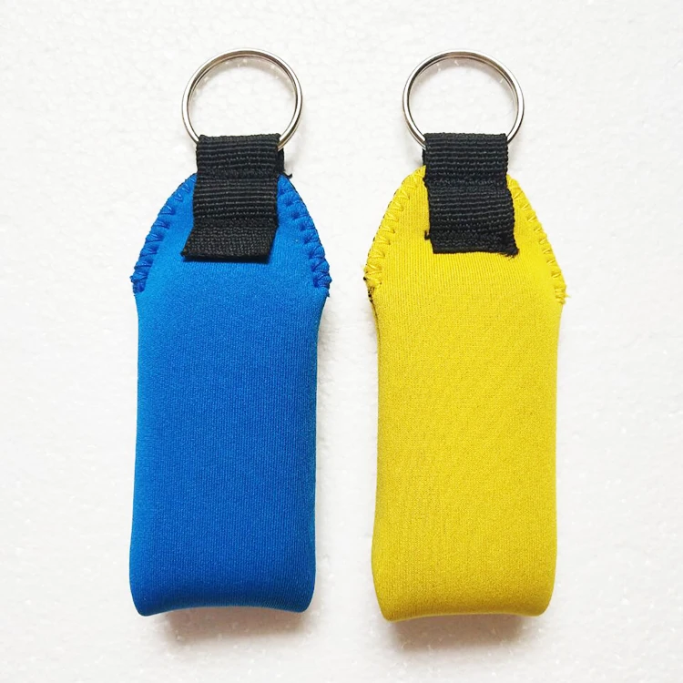 Rectangle Neoprene Floating Keyring Water Buoyant Keychain Key Holder ...