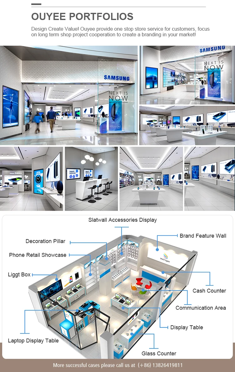 Shopping Mall High Fashion Design Modern Exterior China Computer Shop ...