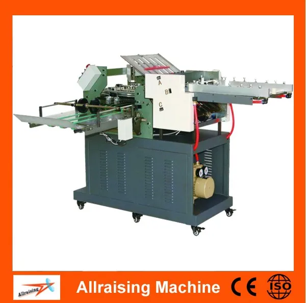 Metal Newspaper Folding Machine Manual Large Paper Folding Machine ...