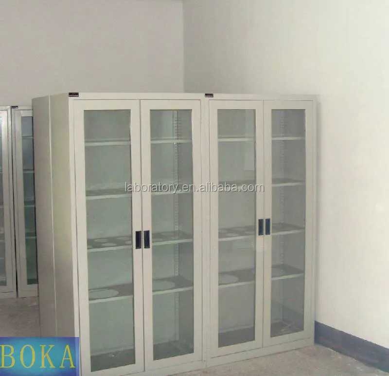 Full Height Steel Laboratory Fire Resistant Metal Cabinet Of Lab ...