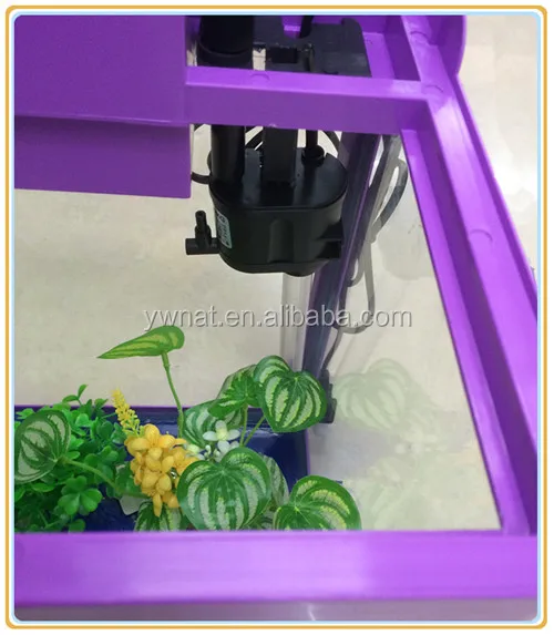 새로운 Led 책상 테이블 물고기 탱크 작은 유리 물고기 수족관 필터 Buy 유리 수족관물고기 탱크작은 Deskable