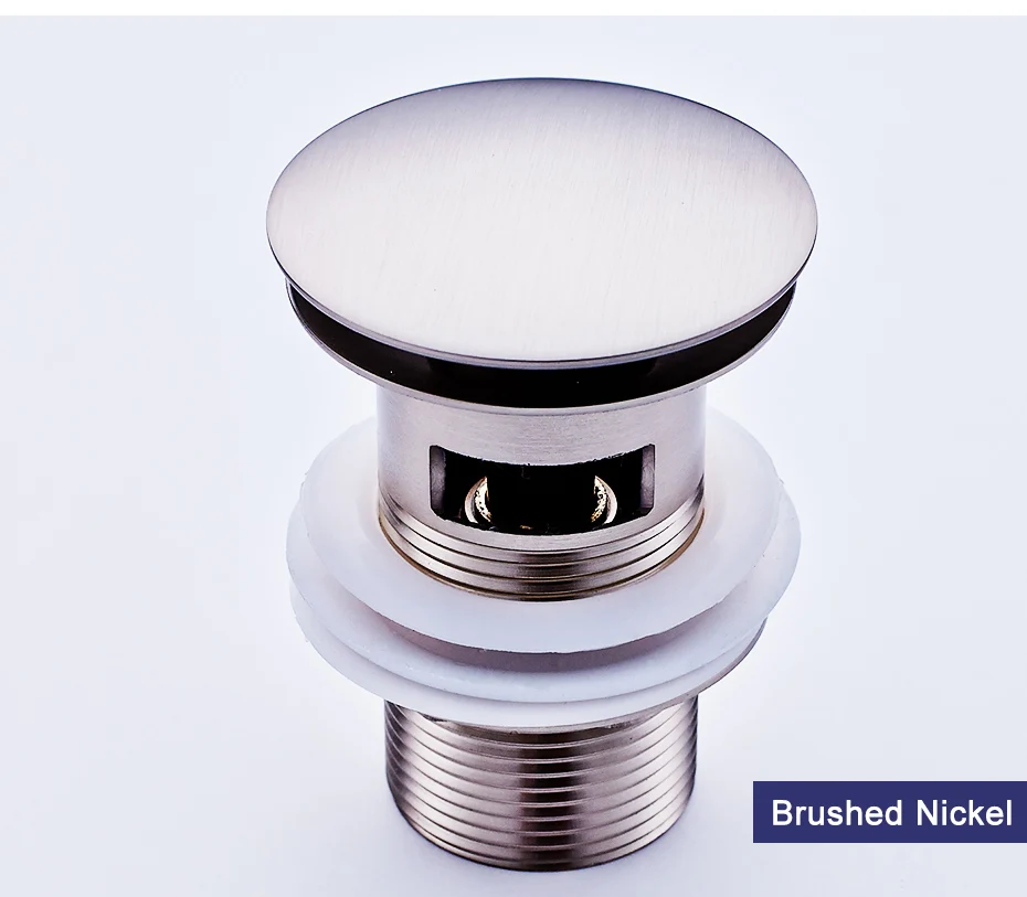 Bathroom Push Down Pop Up Waste Sink Basin Drain - Buy Push Down Pop Up ...